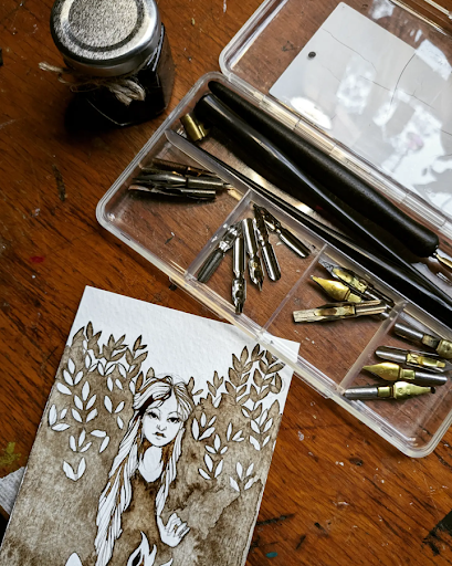 Pen & Ink Workshop – The Art Gallery at Congdon Yards Pen & Ink Workshop – The Art Gallery at Congdon Yards